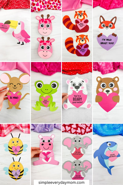 Valentine Animal Crafts Ebook – Simple Everyday Mom