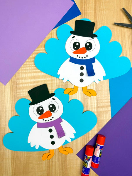 Snowman Turkey In Disguise Craft Template | Hide The Turkey ...