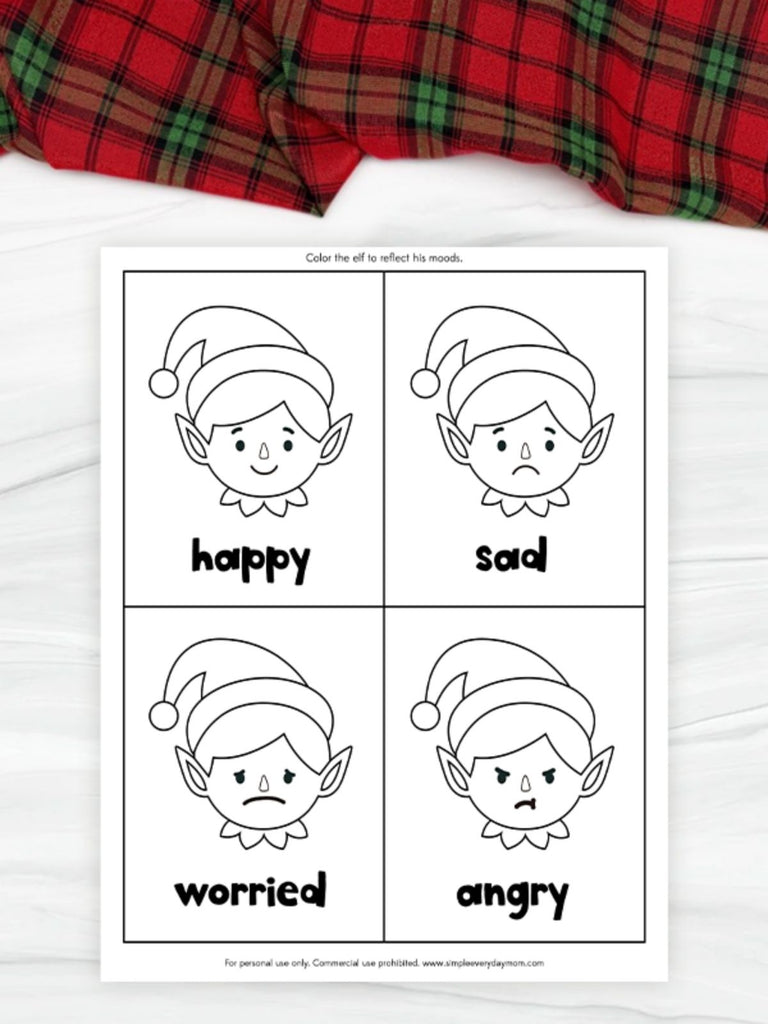 Christmas Theme Worksheets For Preschool & Kindergarten | Holiday ...