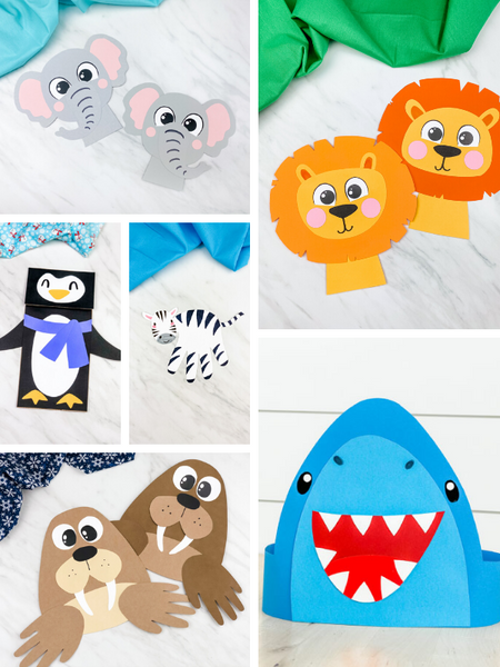 Wild Animal Crafts & Templates – Simple Everyday Mom
